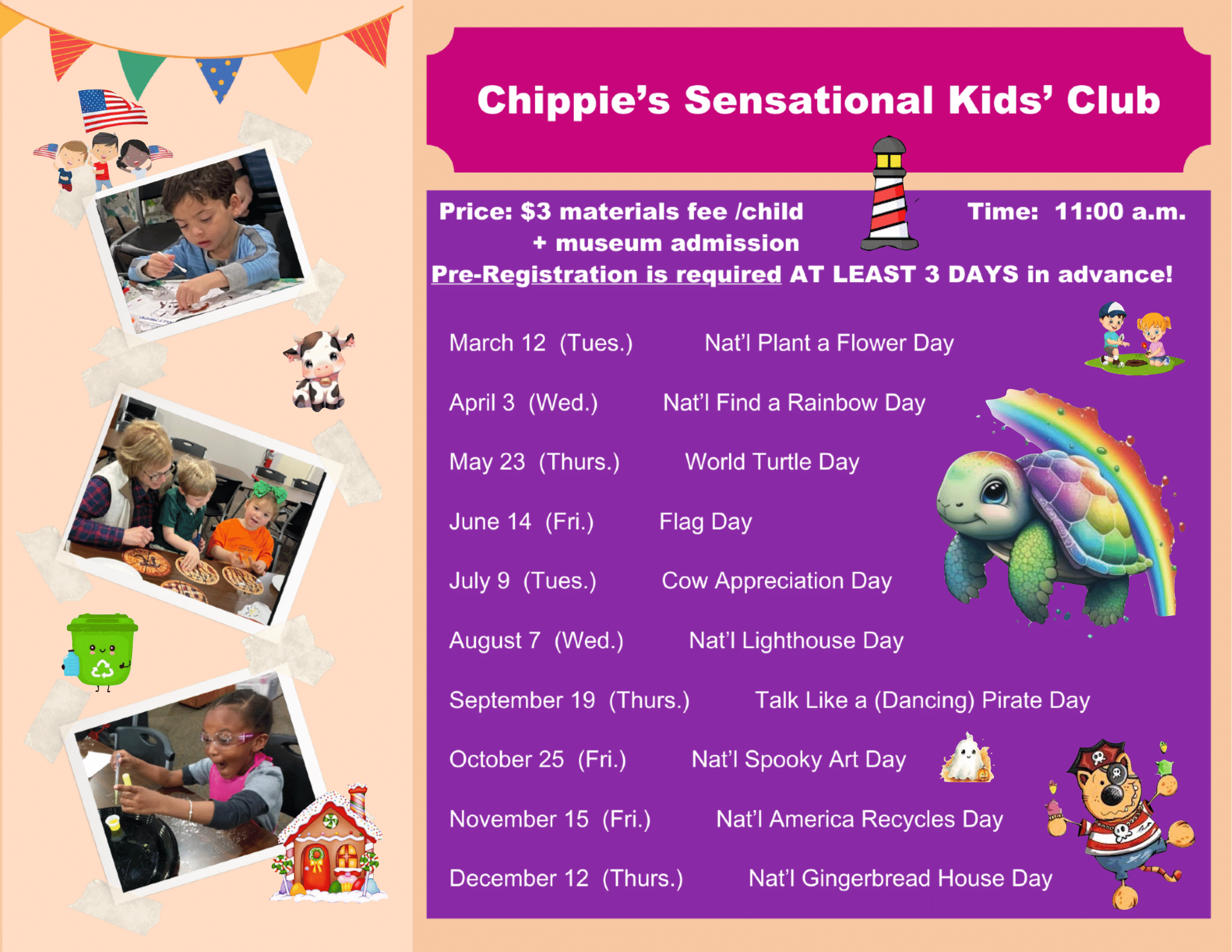 Chippie's Sensational Kids Club